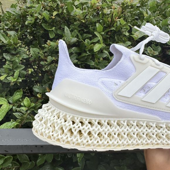 adidas | Shoes | Adidas Ultra 4dfwd Low Triple White Mens Running Shoes ...
